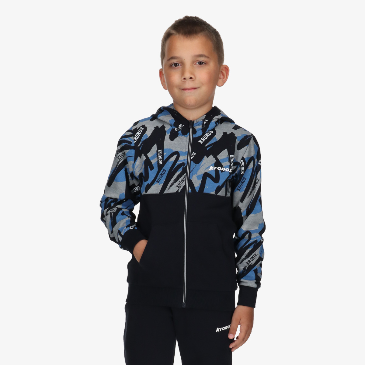 Kronos KRONOS BOYS FULL ZIP HOODY | Sport Reality